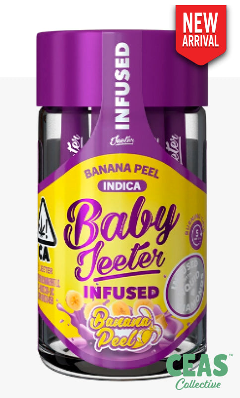 Banana Peel - Infused Baby Jeeter Pre Roll (2.5g) – CEAS