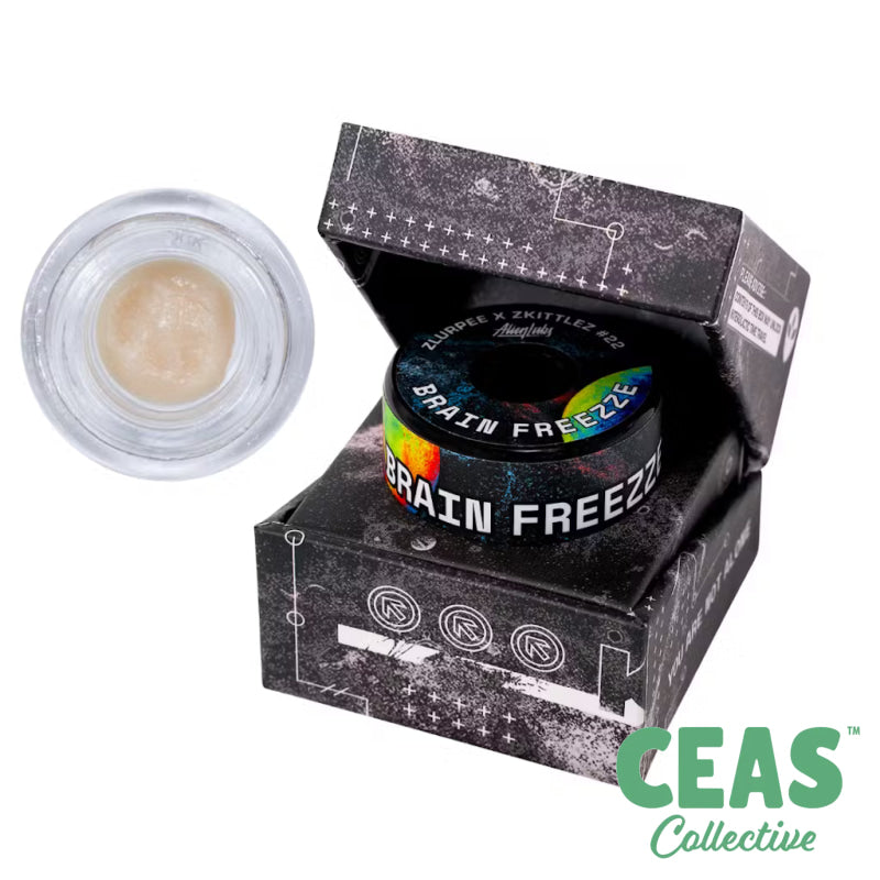 Brain Freeze Rosin by Alien Labs 🧠 ️ | 1g Premium Hybrid | Alien Labs ...