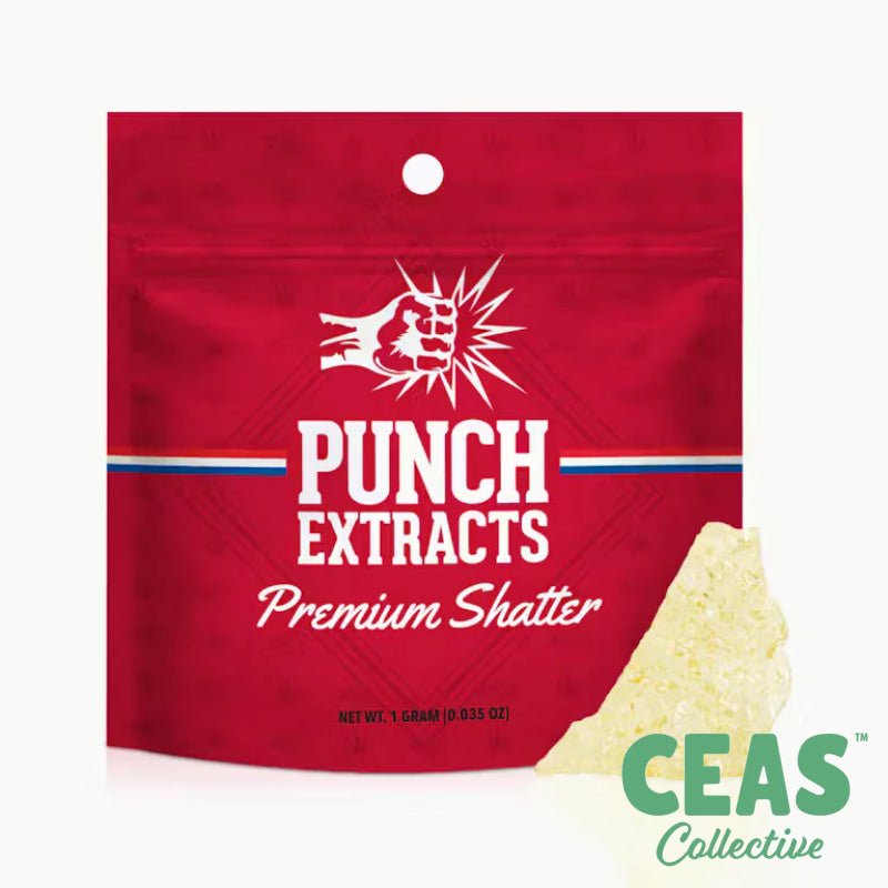 ️ Kush Mintz BHO Shatter | Hybrid | PUNCH | CEAS