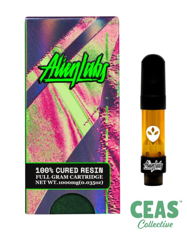 Planet Red 1g Cured Resin Cart 🪐🔥 | Alien Labs 510 Cartridge | CEAS