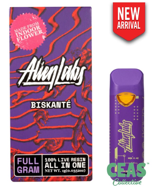 Biskanté - AIO Disposable Vape Pen - Alien Labs – CEAS