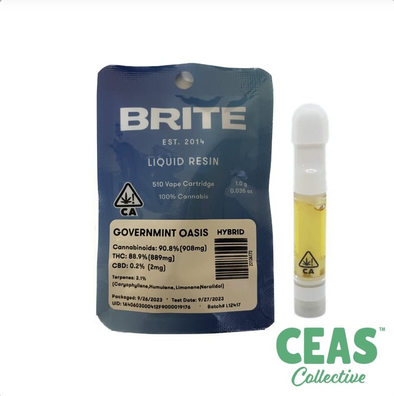 GovernMint Oasis - Liquid Resin 1g - Brite Labs – CEAS